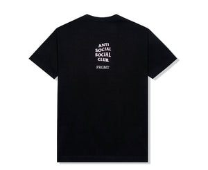 ASSC Anti Social Club x Fragment Interference Tee Black
